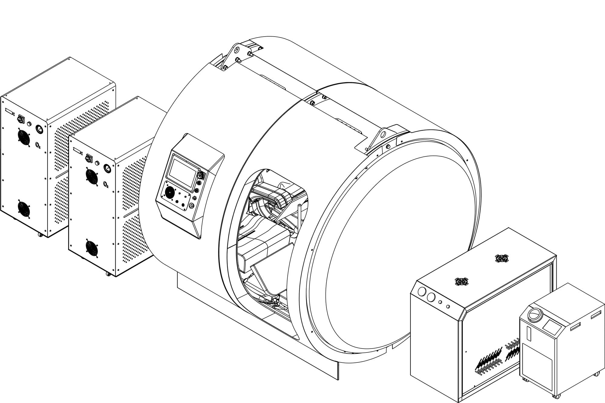ATLANTIS - Two-persons Hyperbaric Oxygen Therapy Chamber for Wellness